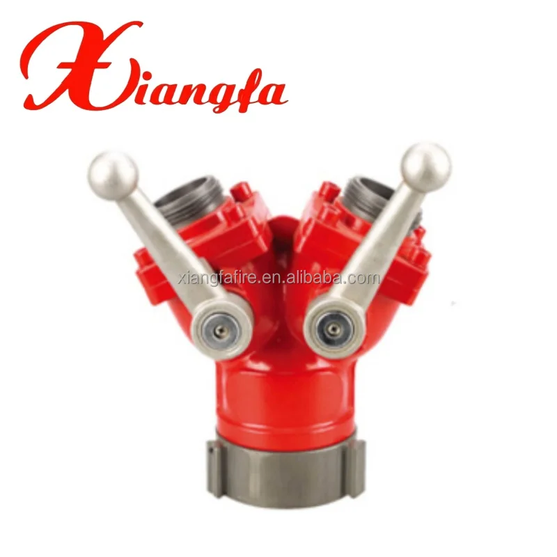 4-Way Cast Iron Landing Valve Accessory Breeching Inlet Valve for ...