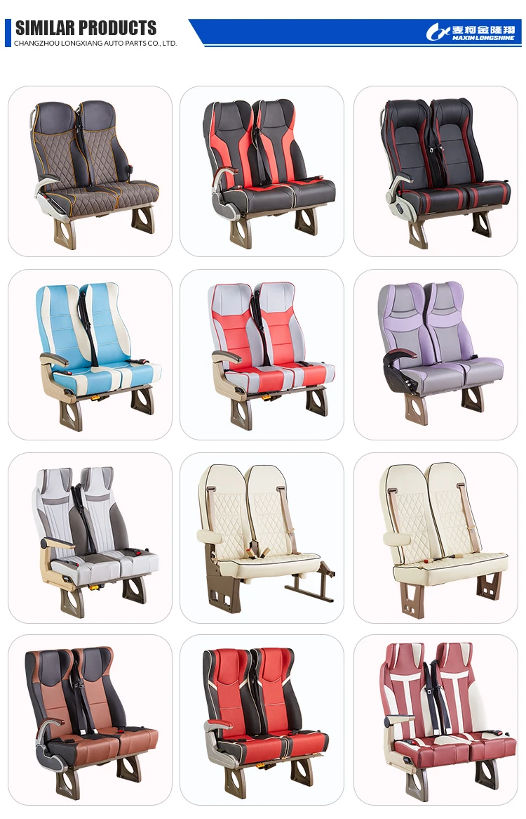 Folding Seat for Bus with Seat Belt, Premium Tourist Sleeper Bus Seat ...