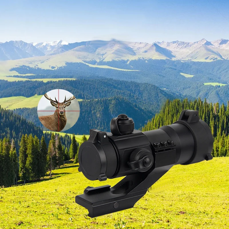 Custom M3 1x30 Reflex Sight Red Dot Sight With 20mm Mount Optical Sight ...