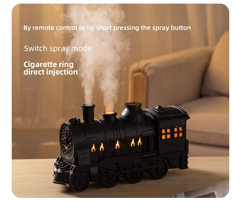 Train Aroma Diffuser - DIY Essential Oil Humidifier for Kids