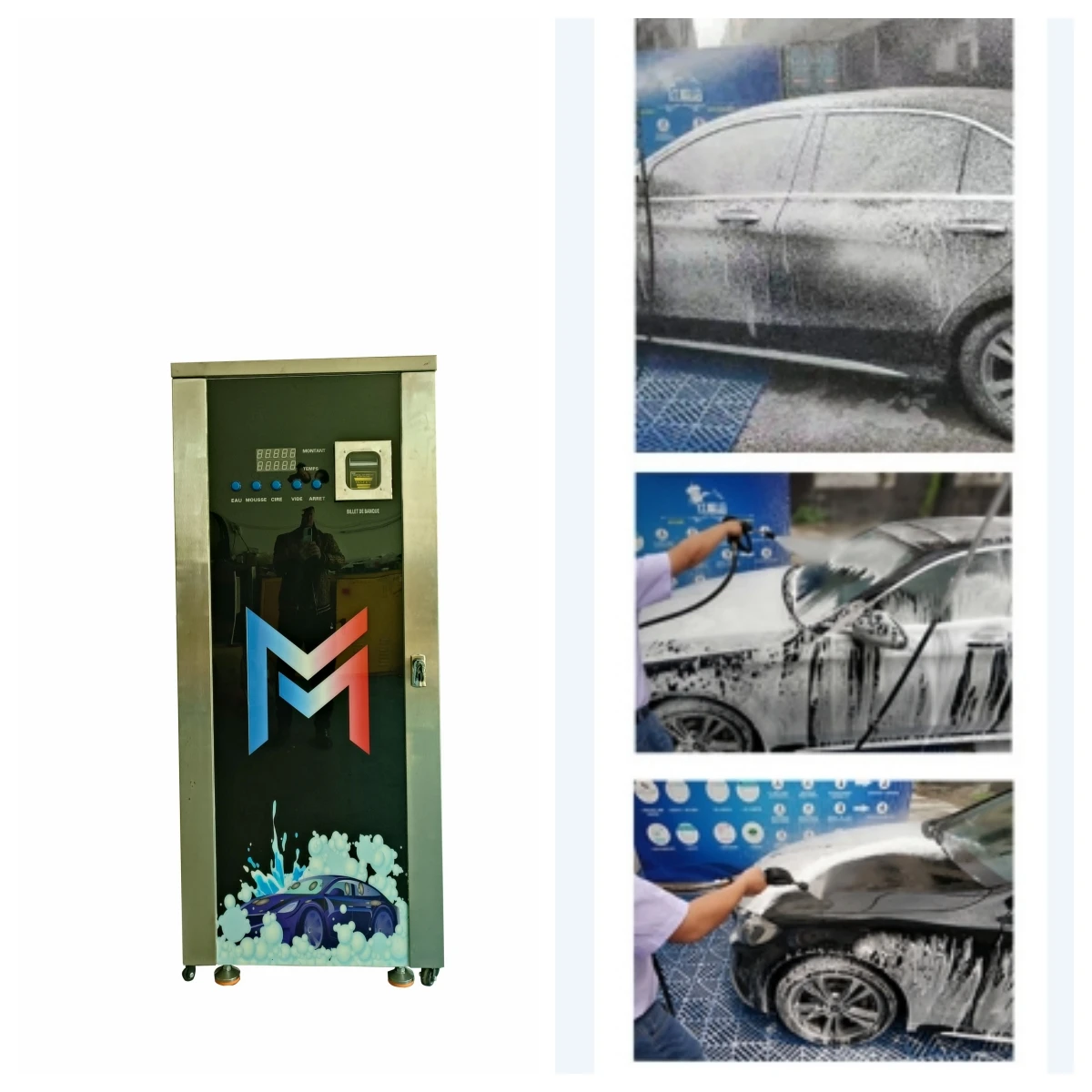 Professional Touchless Commercial Car Washing Machine Self Service Car ...