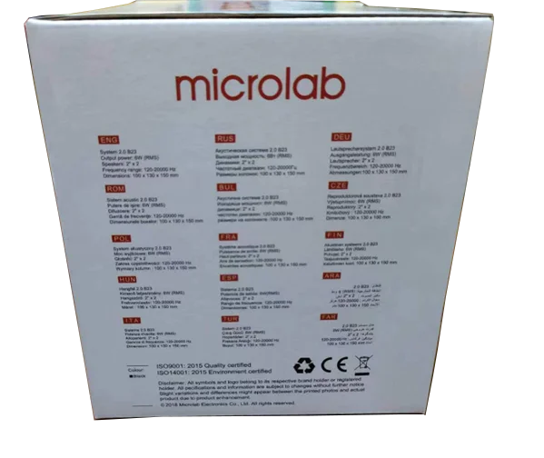 Microlab Hifi Bookshelf Speaker X7 With Blue Tooth - Buy Blue Tooth ...