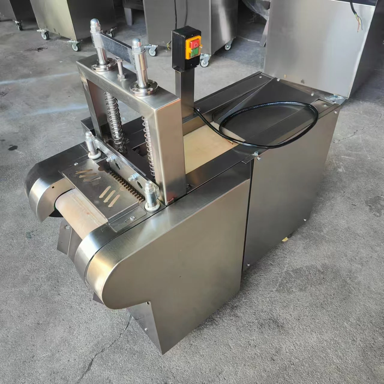 Electric Multifunctional 220V Vegetable Cube Dicing Cutting Machine ...