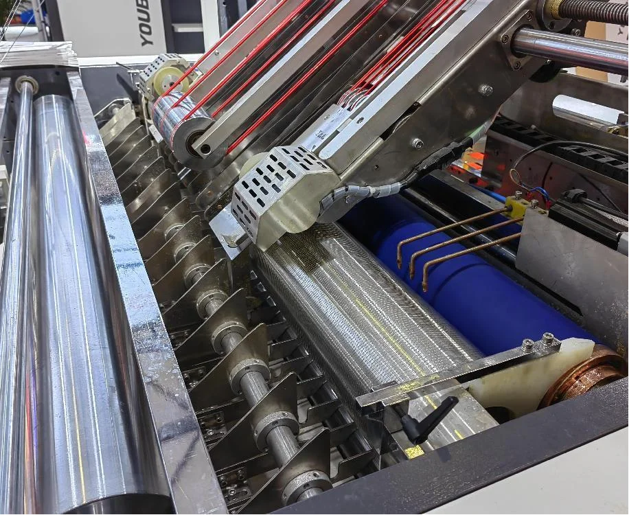 High Speed 5 Ply Flute Laminating Machine with Automatic Adjustment