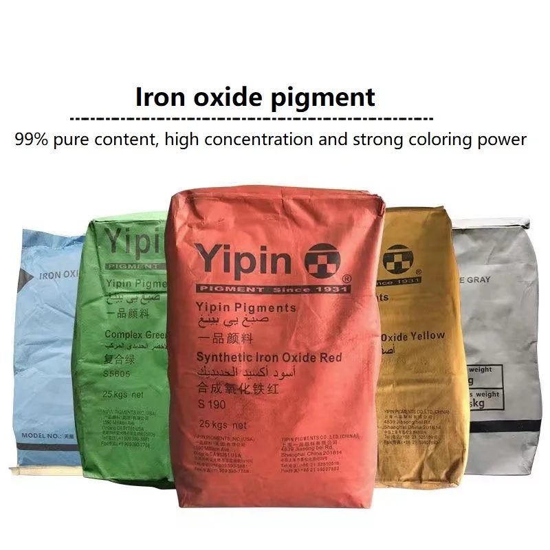 Multiple Colors Iron Oxide Red/orange/yellow/purple/green/ Blue ...