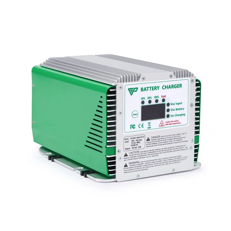 48v 40a Scissor Lift Battery Charger Waterproof Portable Battery ...