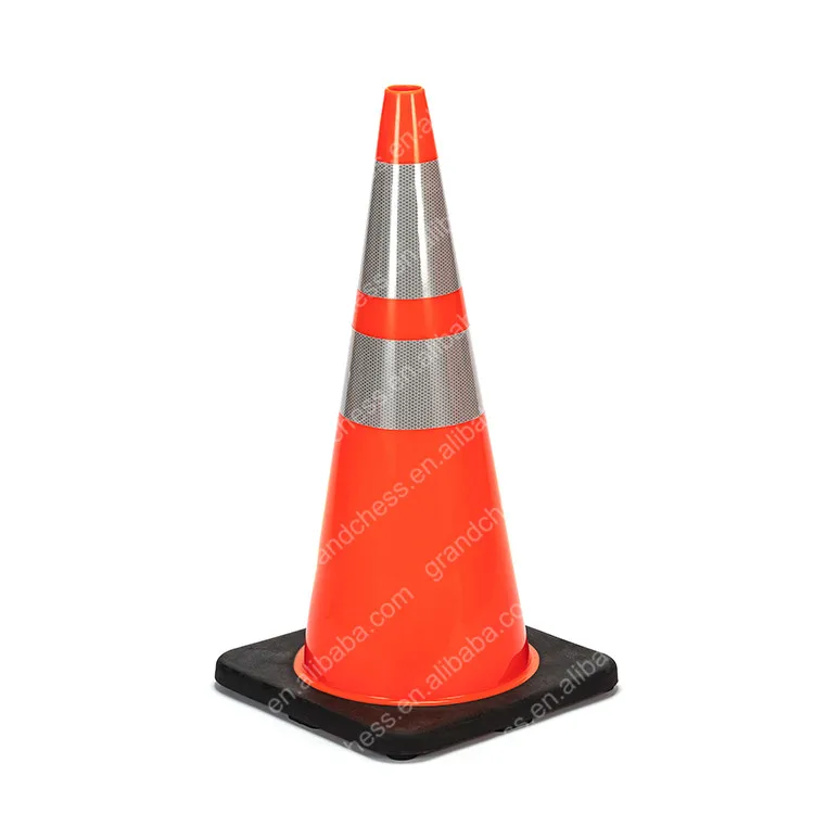 Alibaba.com: Custom Traffic Safety Cones 28 Inch Black Base Triangle ...