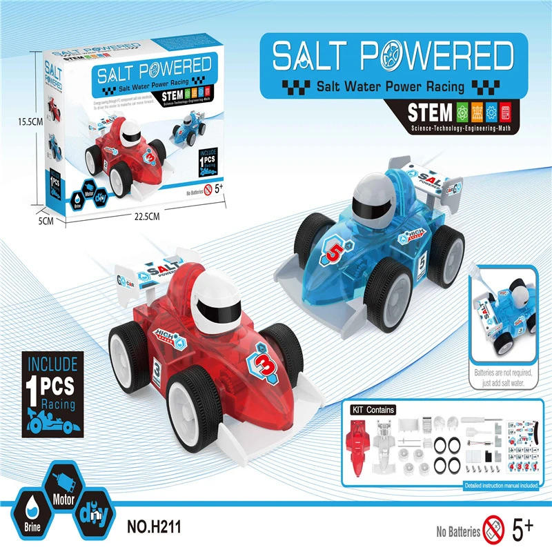 Creative Green Energy Salt Water Powered Racing Car Toys For Kids - Buy ...