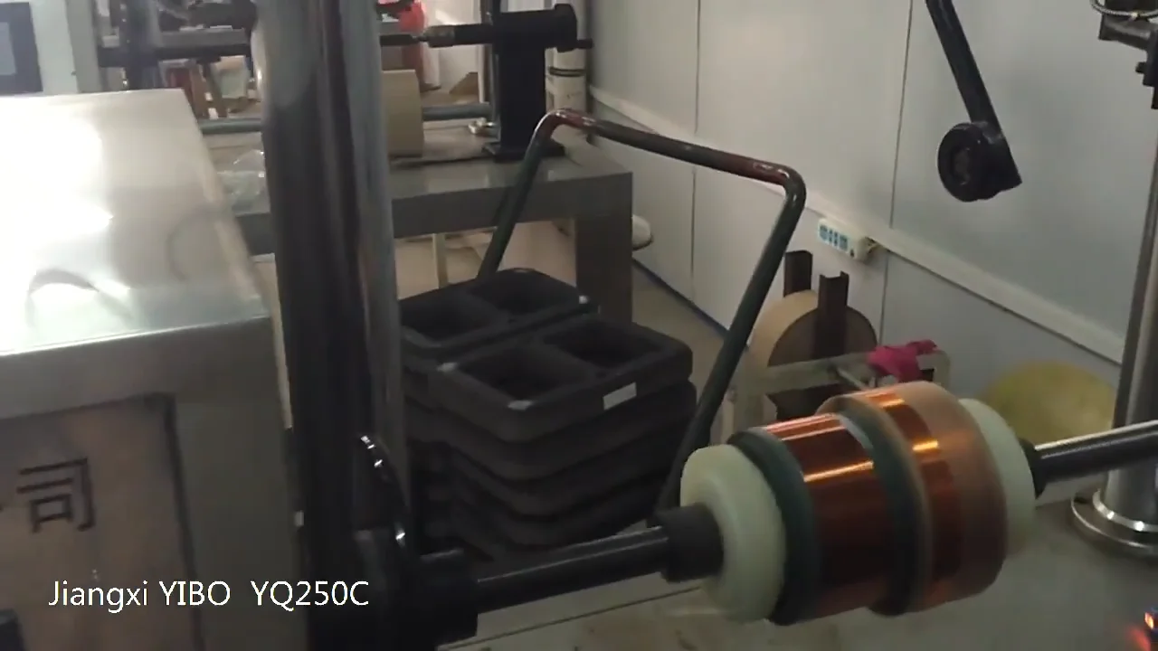 Automatic Parallel Open Core Coil Winding Machine For Voltage ...