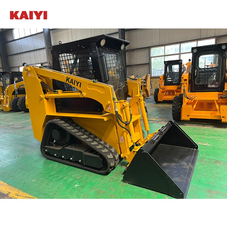 China Brand Mini Crawler Skip Steer Loader Smaller Wheel Loader With ...