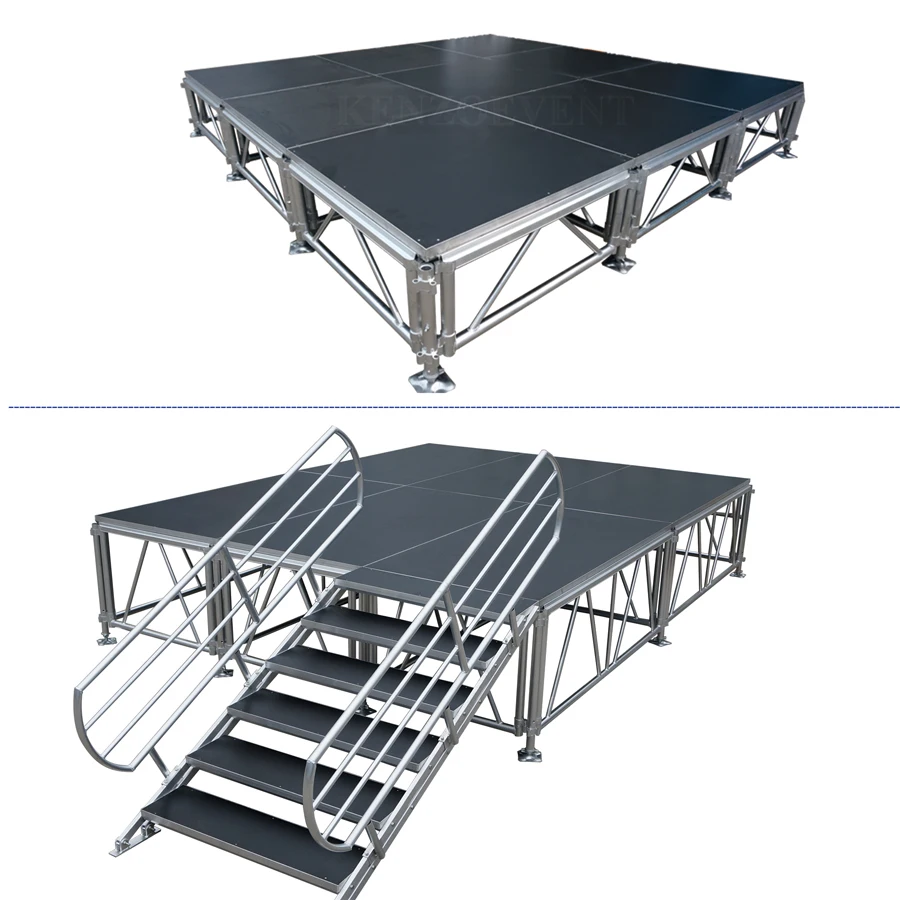 Aluminium Portable Stage Deck - Perfect for Outdoor Concerts