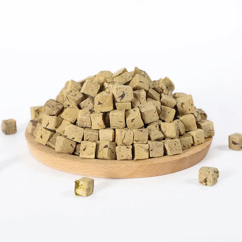 Fresh Flavor Freeze Dried Beef Cubes OEM Manufacture Supply Pet Treats ...