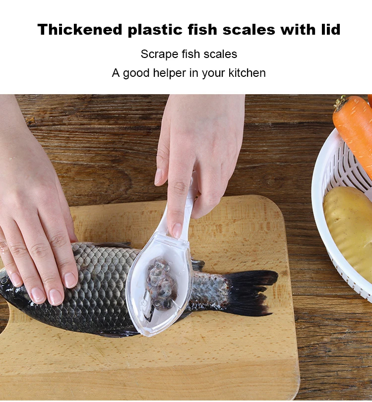 Plastic Fish Scale Planer Household Manual Fish Scale Scraping Artifact ...