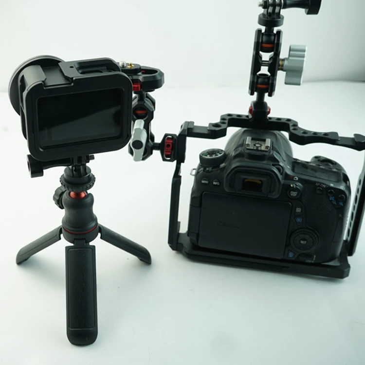 Custom Articulating Magic Arm With Double Ball Heads Monitor Mount 1/4 ...