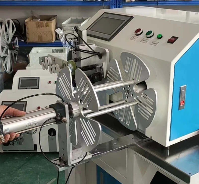 Full-automatic Wire Measuring And Cutting And Winding Machine - Buy ...