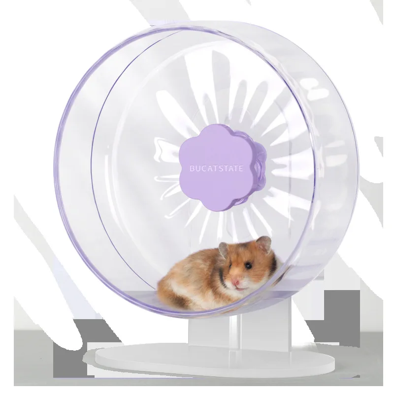 Pet Jogging Hamster Sports Running Wheel Hamster Cage Accessories Toys ...