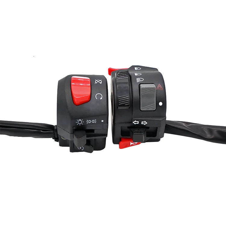 22mm Electric Motorcycle Switch Horn Button Turn Light,Start The Handle ...