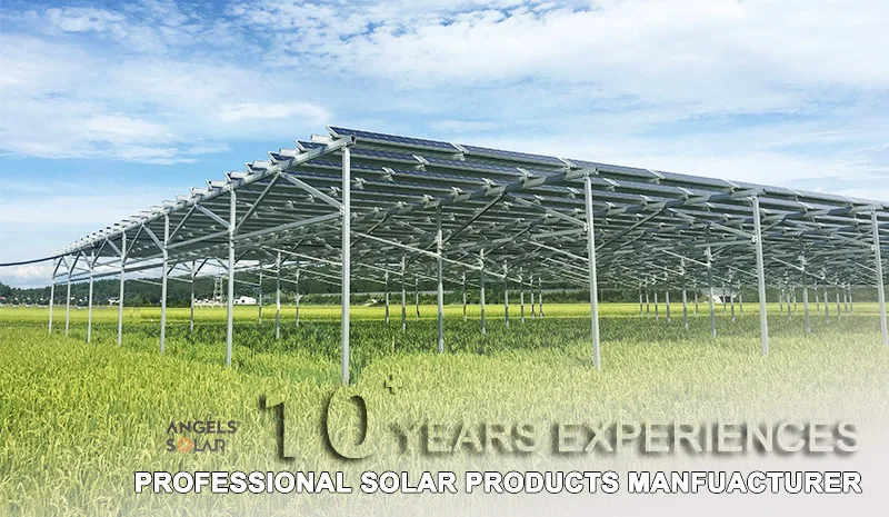 Angels Solar Farm Structure System Solar Structure Solar Panel Mounting ...