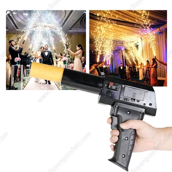 Cold Pyro Gun Receiver Hand Held Shooter Ignition Party Pyrotechnic ...