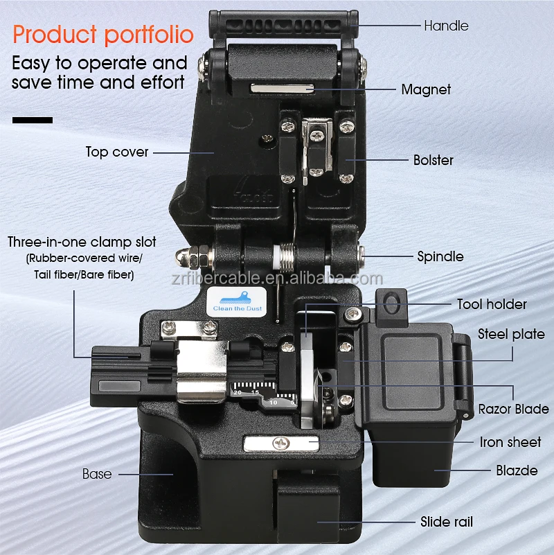 Optical Fiber Cutter - Precision FTTH Cable Cutting