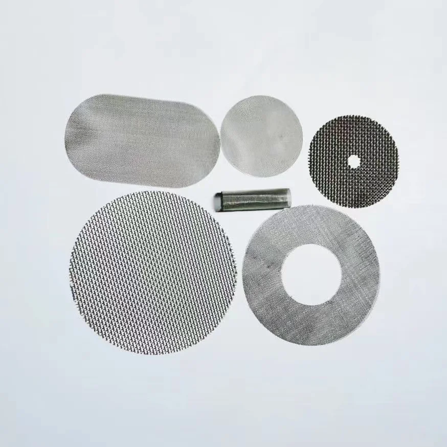 304 316 Stainless Steel Wire Mesh Round Filter Disc - Buy Round ...