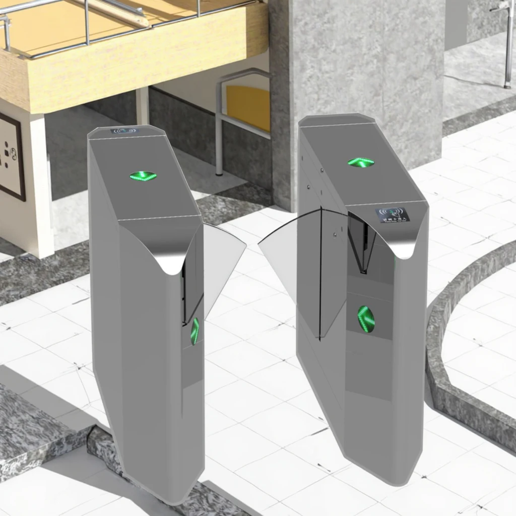 PeaceGuarder Bridge Flap Turnstile Gate SD-TT005 Security Turnstile ...