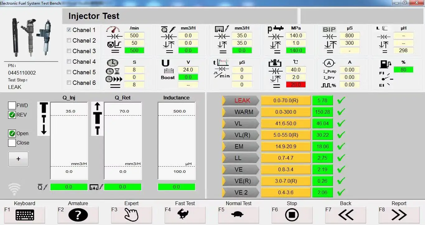 3 Phase Fuel Pump Testing - BC3000 Diesel Injection Bench