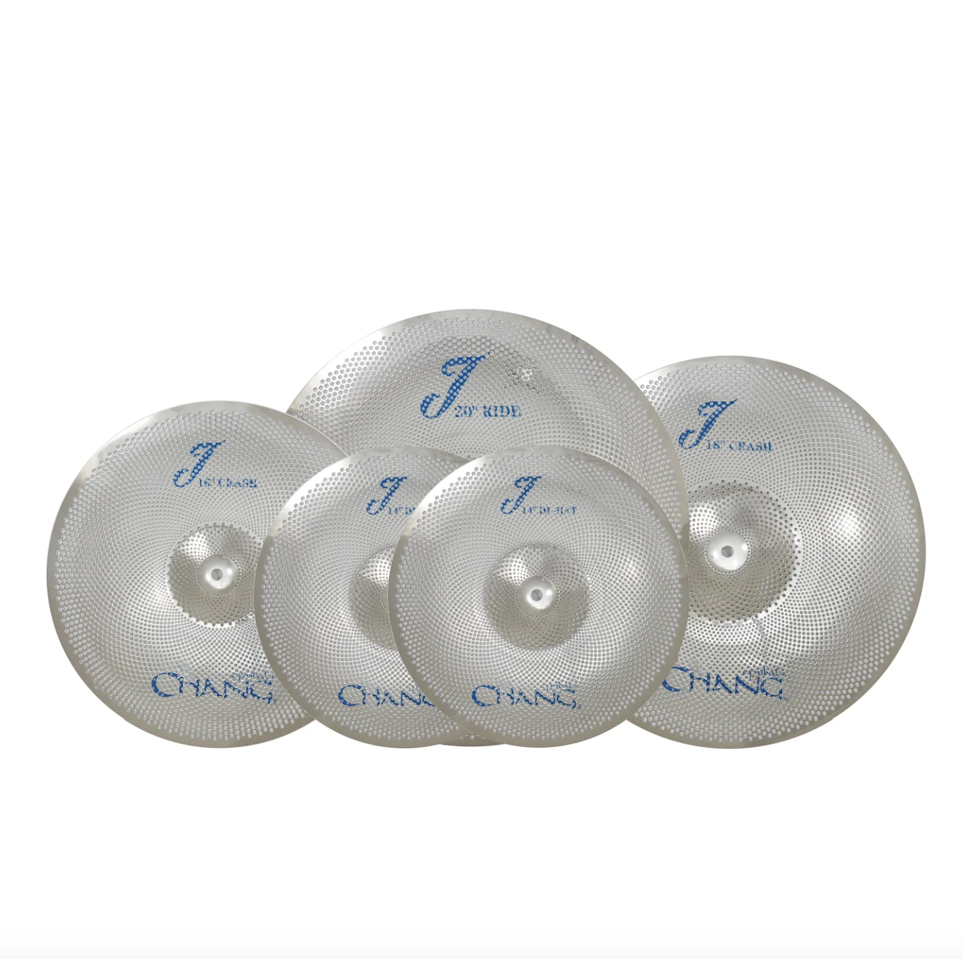 Chang J Series Low Volume Cymbals - Perfect for Practice