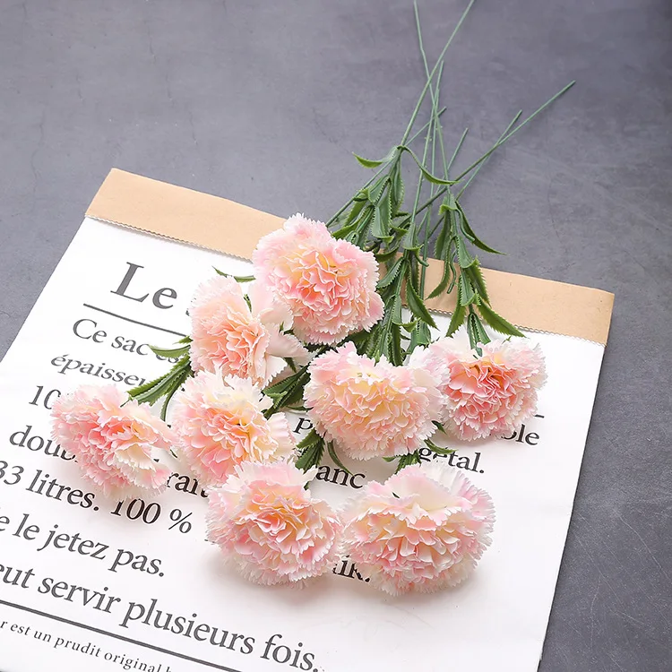 Artificial Flowers Carnation - Besten Flowery Silk Carnations