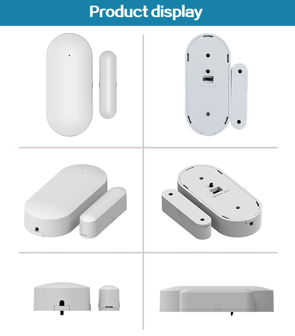 Pgst Wireless Door Contact Window Sensor With Power Switch Tamper Alert ...