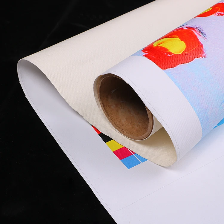 Factory Wholesale Price Inkjet Canvas For Wide Format Printer Inkjet 