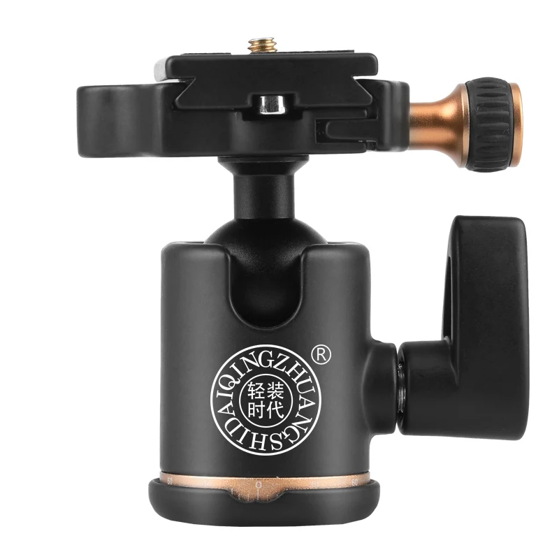 360 Panorama Camera Tripod Head 5kg Load Q06a Ball Head Mount 3/8 ...