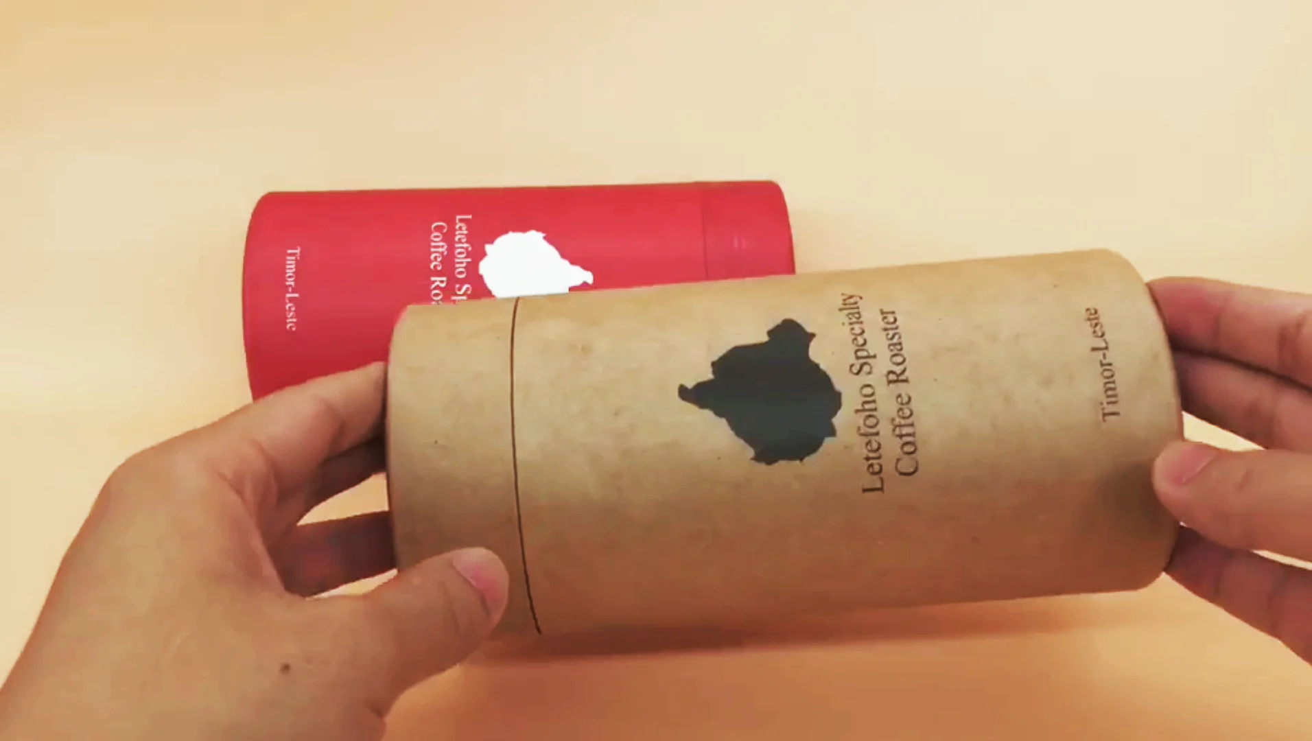 Tabung Kertas Teh Grosir Kotak Silinder Tabung Kemasan Kraft Kopi Food ...