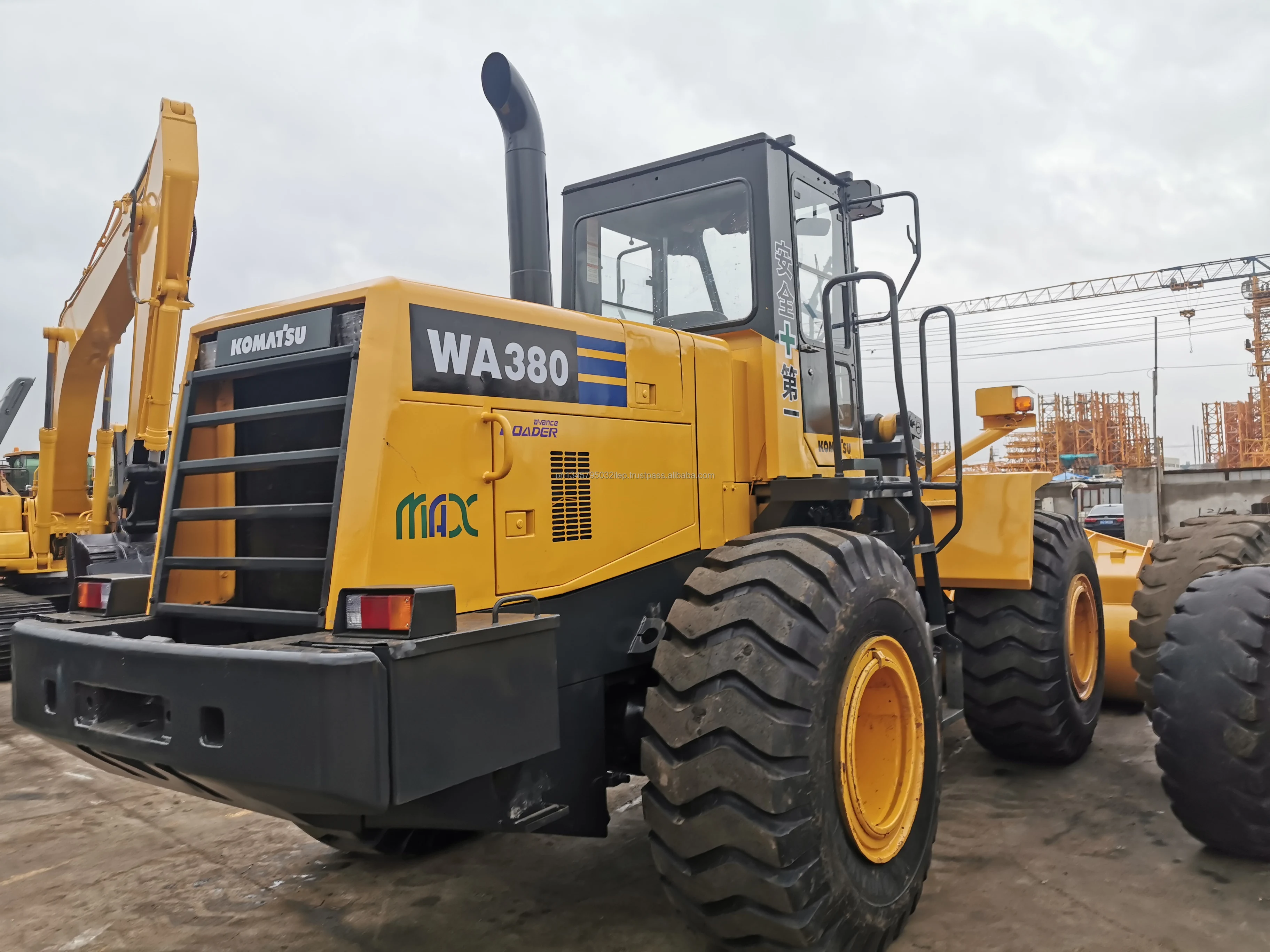 Excellent Condition Wa380 Komatsu Wheel Loader,Komatsu Wa380-3 Wa380-5 ...
