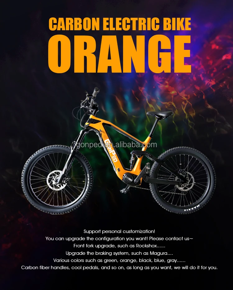 Bafang Mid Drive 1000w Bike Electric Full Suspension Bicycle 500w 29 ...