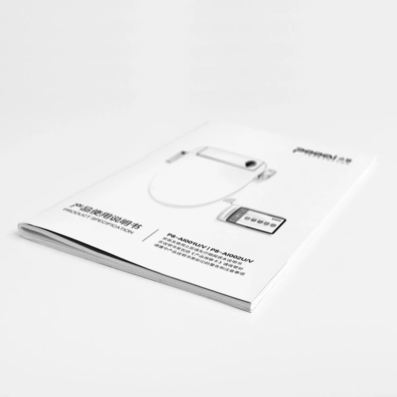 Custom Folded Flyer Leaflet User Manual Products Catalog Commodity ...