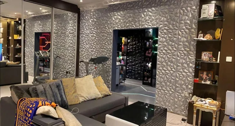 Luxury Wall Decorative PVC Paneles De Pared 3d Pvc Wall Panel