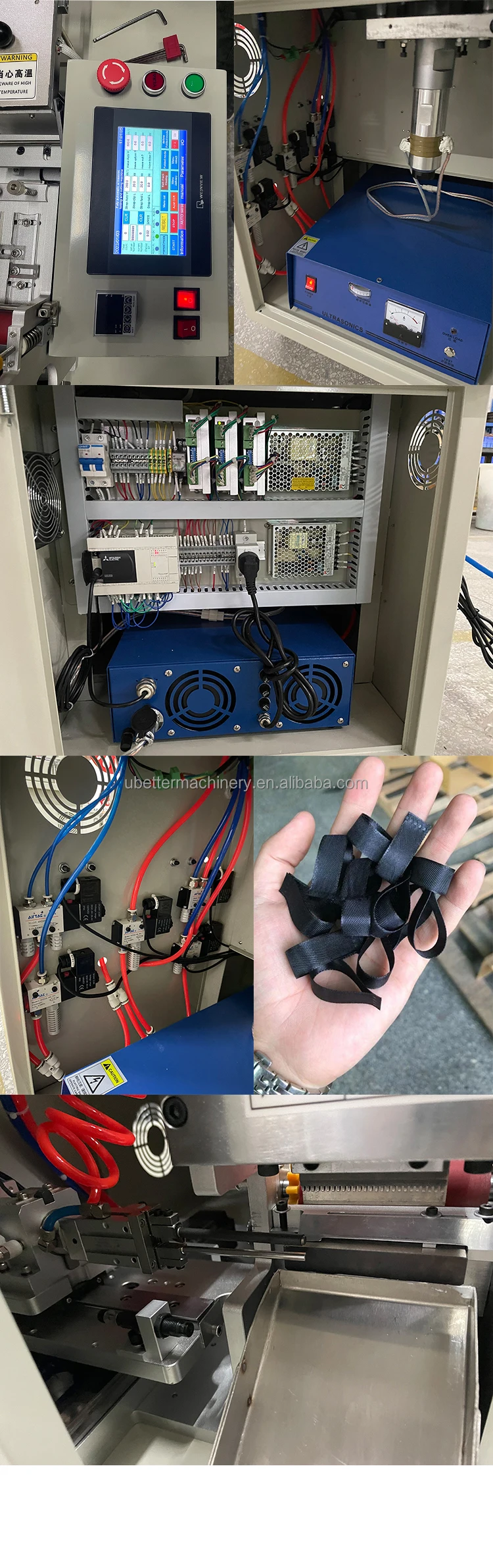 Multifunctional Ultrasonic Label Cutting And Folding Machine With Plc ...