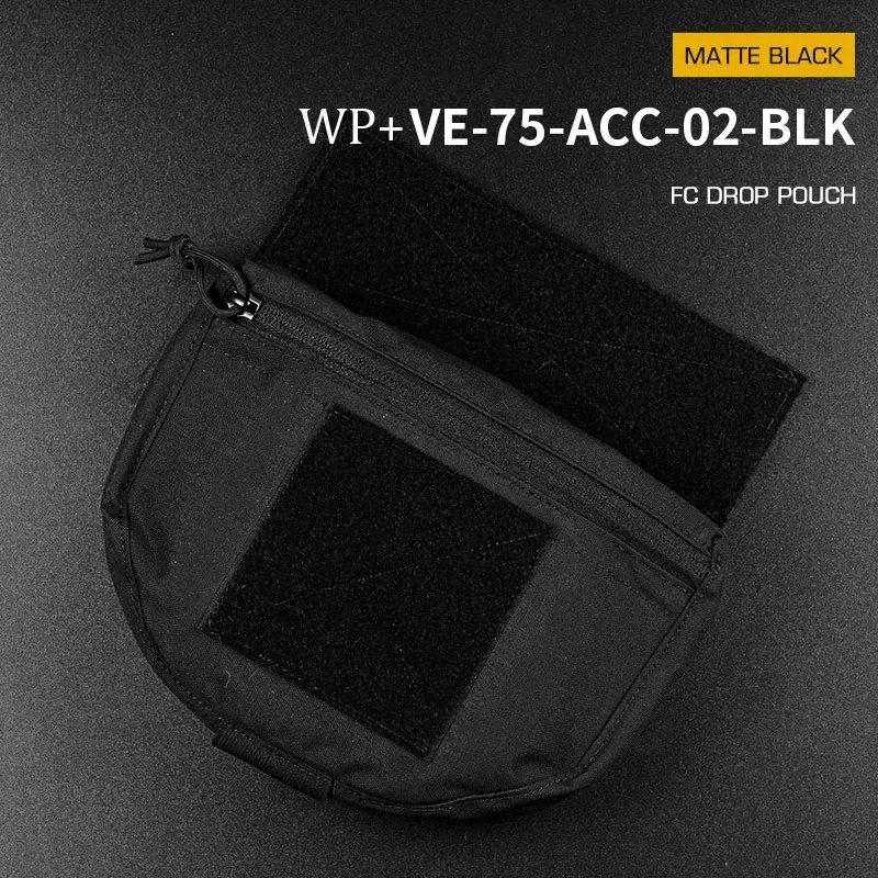 Cordura Fc Drop Pouch Chest Rigs Tactical Vest Bag With Zipper Closure ...