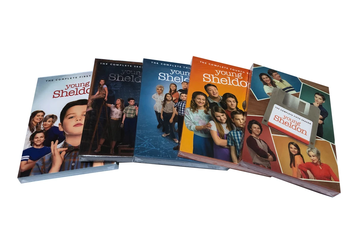 Young Sheldon Season 1-5 Boxset DVD 10 Discs Factory Wholesale DVD ...