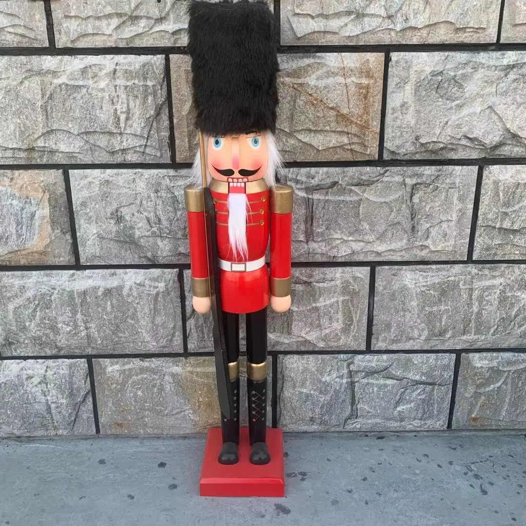 120cm Tall Christmas Nutcracker - Perfect for Festive Decor
