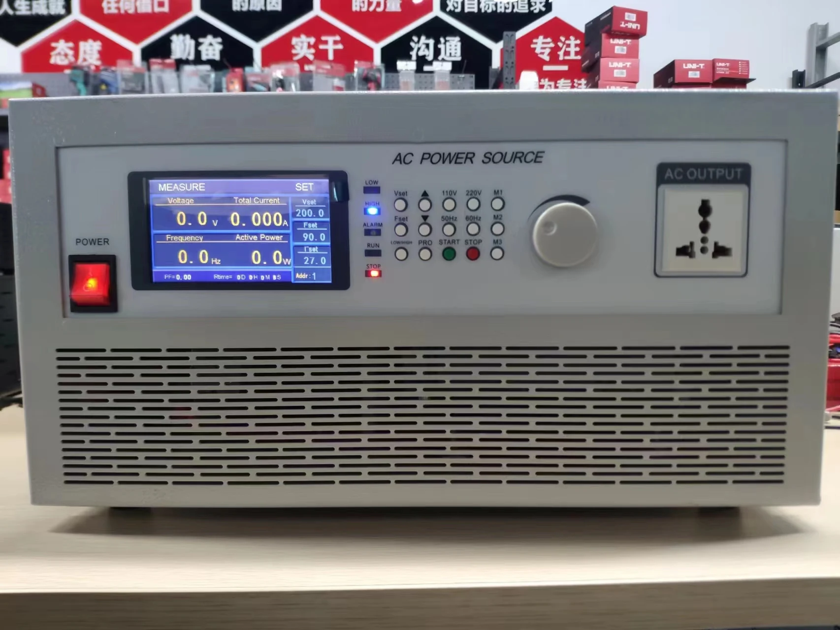 1kva Variable Frequency Ac Power Supply 220v Input - Adjustable Voltage ...