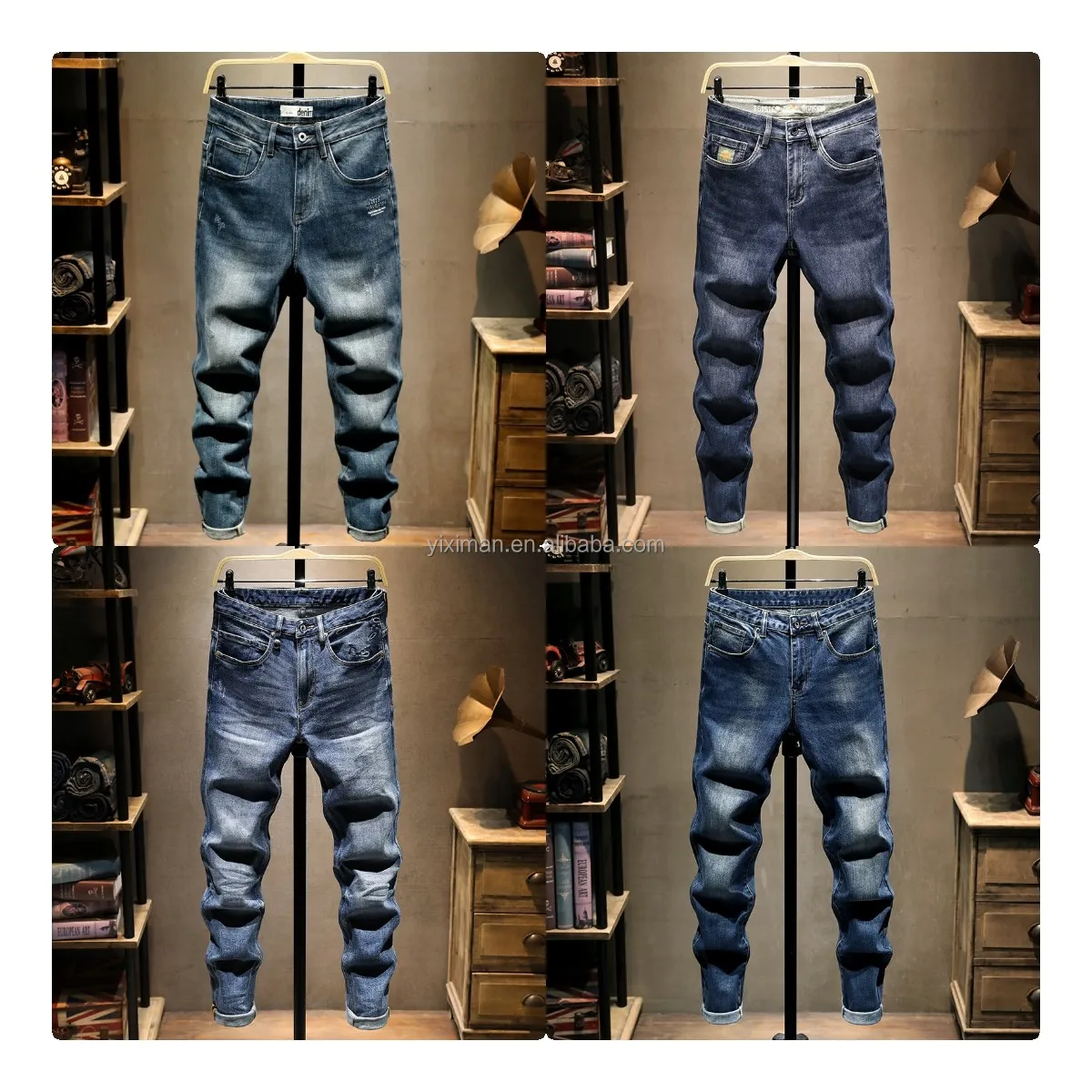 Custom Oem Full Digital Sublimation Printing Tapestry Jeans Design Hip ...