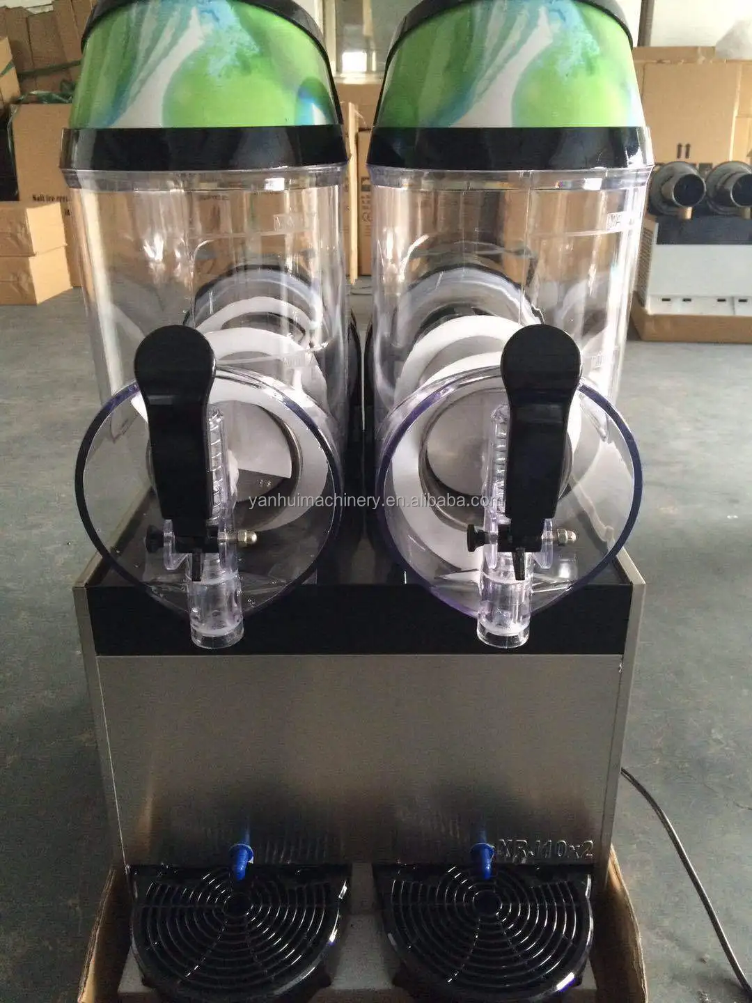 Frozen Drink XRJ-15L - Icy Slush Machine & Soft Ice Cream Maker