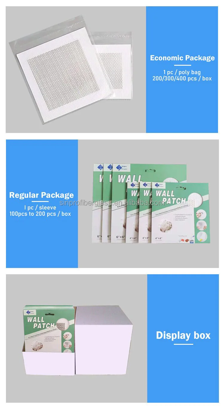 2 Inch 4 Inch 6 Inch 8 Inch Fiberglass Aluminum Drywall Repair Wall ...