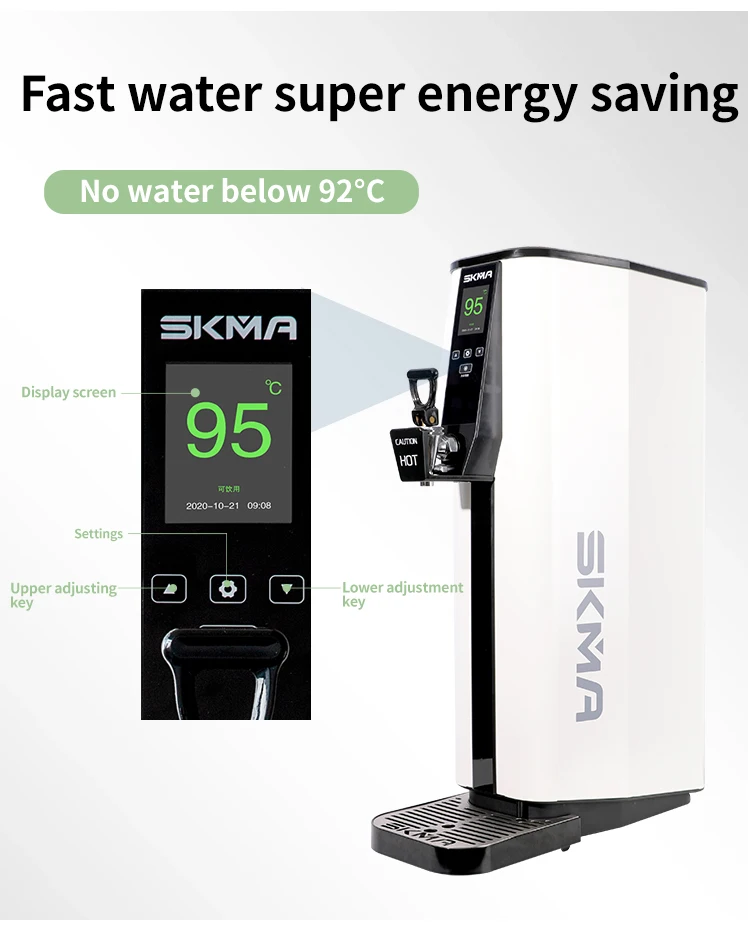 2024 New Heating Boiling Water Machine Commercial 20L Large Capacity ...