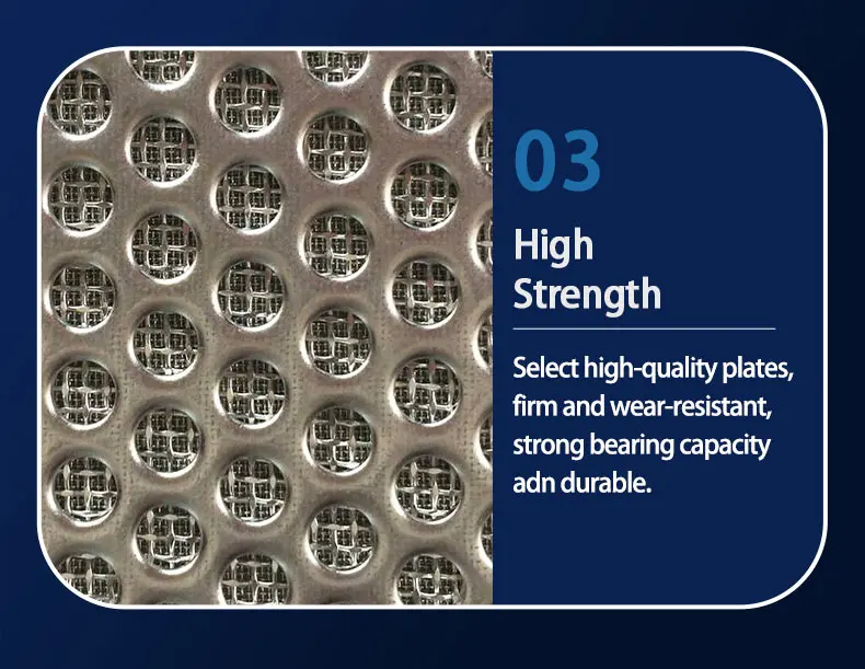 Perforated Metal Mesh Sheet Sheets Stainless Steel Decorative ...