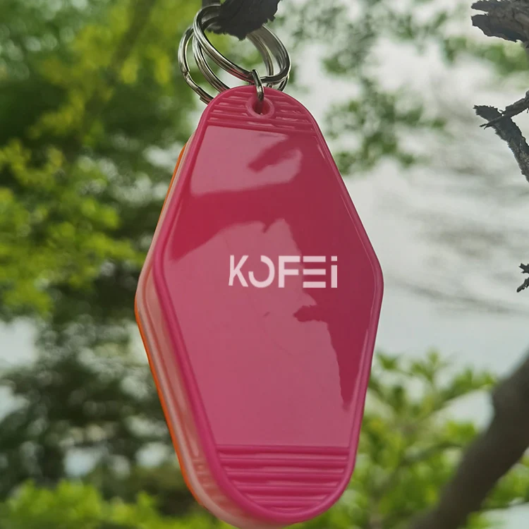 Kofei Promotional Blank Retro Vintage Motel Keychain Custom Logo ...