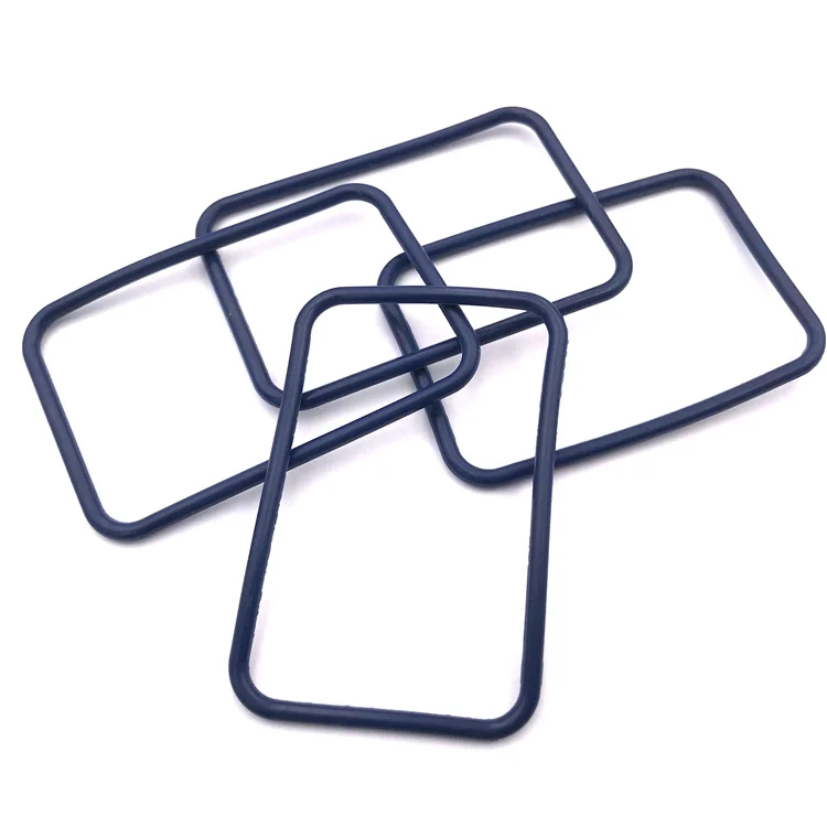NBR Material Rectangular Flat Rubber Gasket Rectangular Seal Rings ...