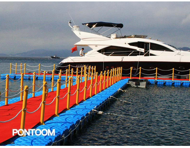 Houseboat Floats/Floating Swimming Pool Pontoon for Water Modular HDPE ...